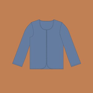 Jacket Sewing Pattern | XS-XXXL | Instant Download | Easy Digital PDF ...