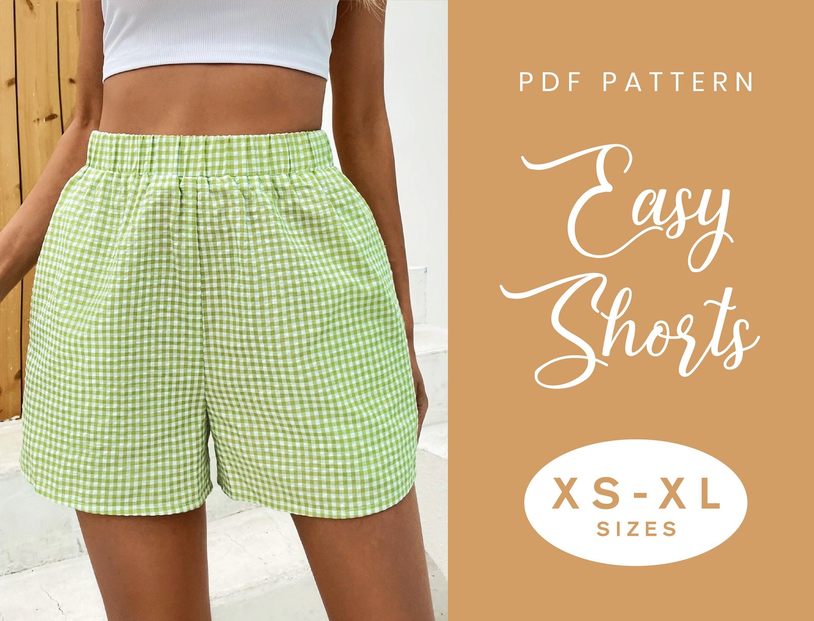 Shorts Sewing Pattern XS-XL Instant Download Easy - Etsy
