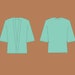 Summer Jacket Sewing Pattern | XS-XXXL | Instant Download | Easy ...