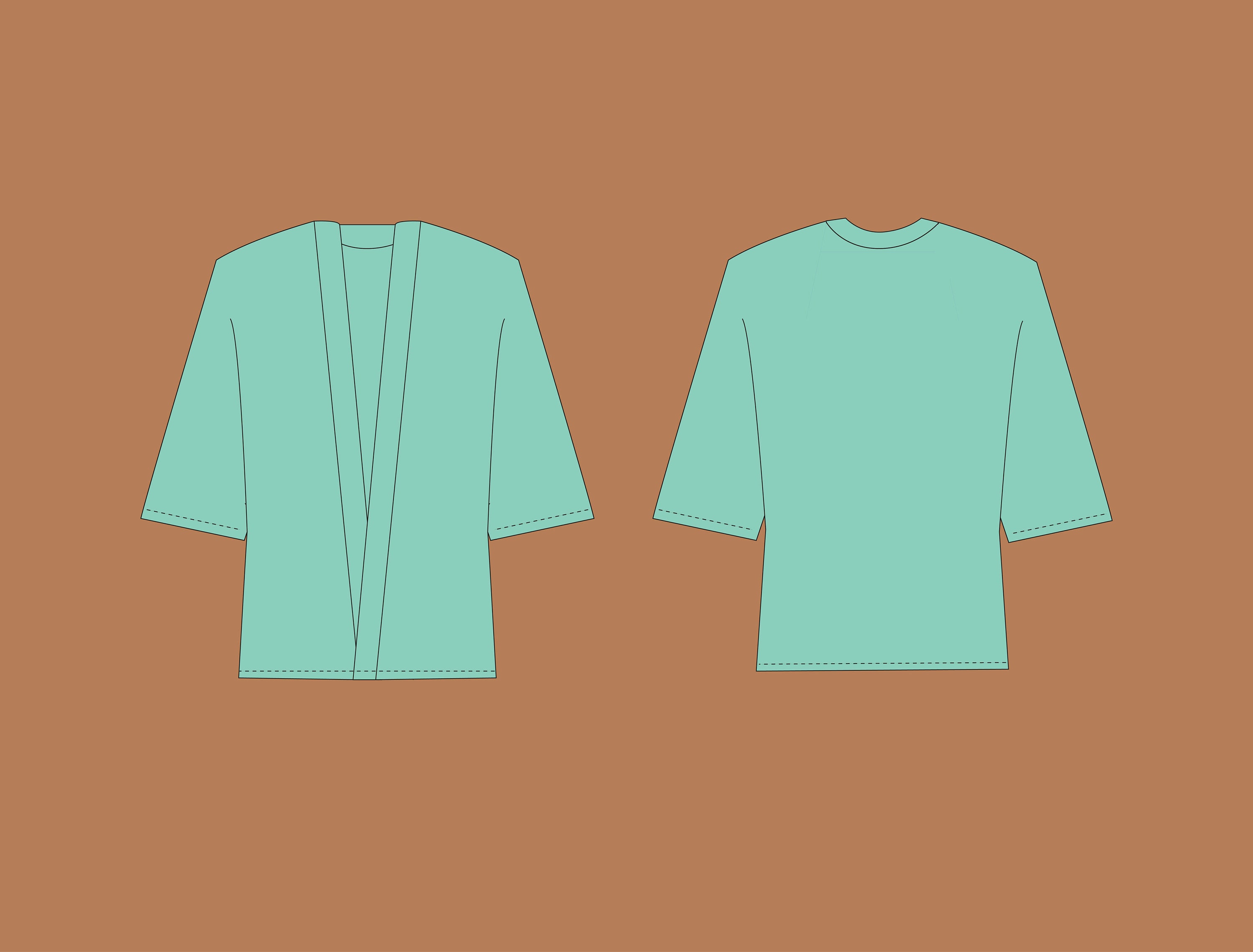 Summer Jacket Sewing Pattern | XS-XXXL | Instant Download | Easy ...