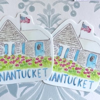 Vinyl Sticker - Car - Window - Computer - Nantucket Hydrangeas ...