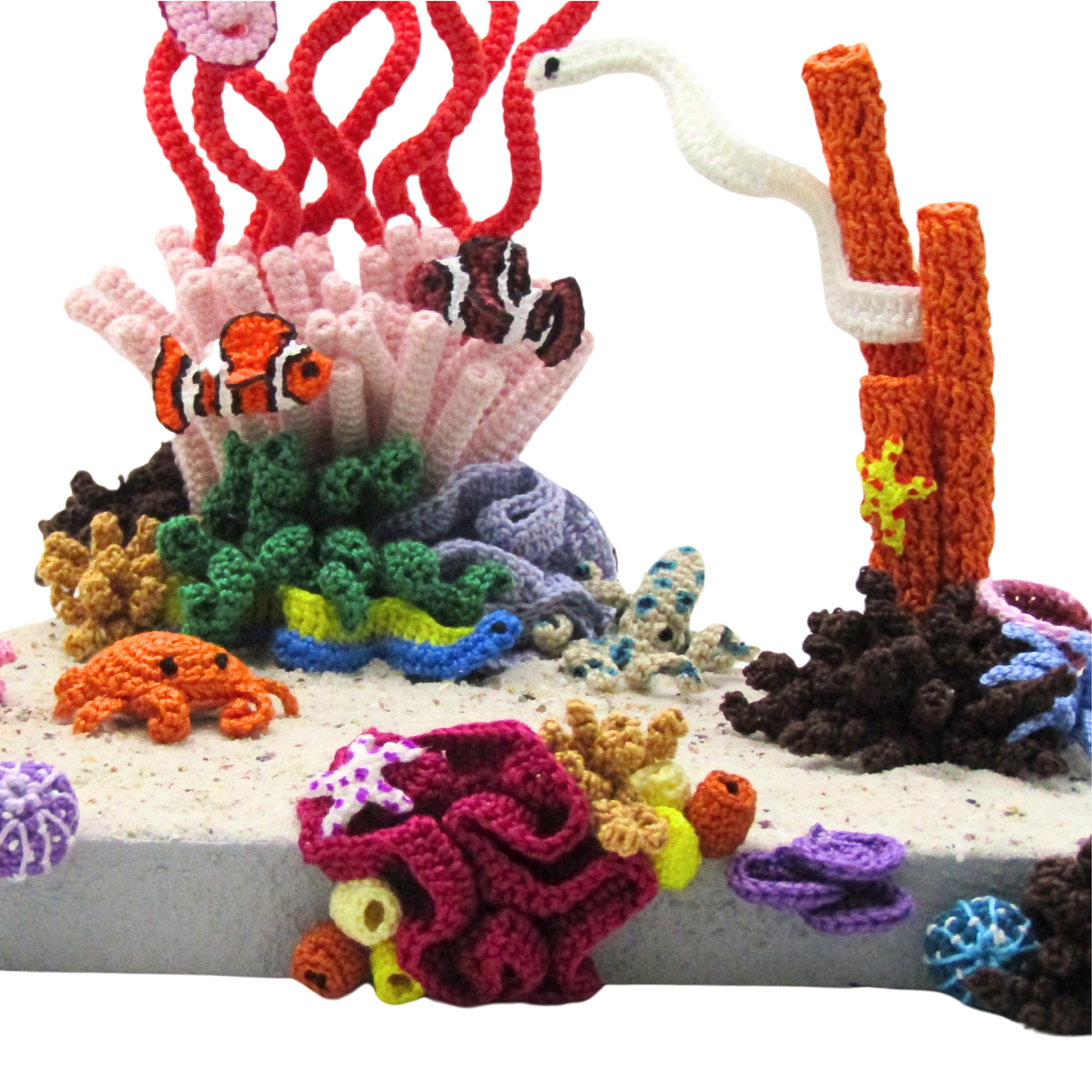 Crochet Pattern Coral Reef Amigurumi Combo, Underwater World Crochet ...
