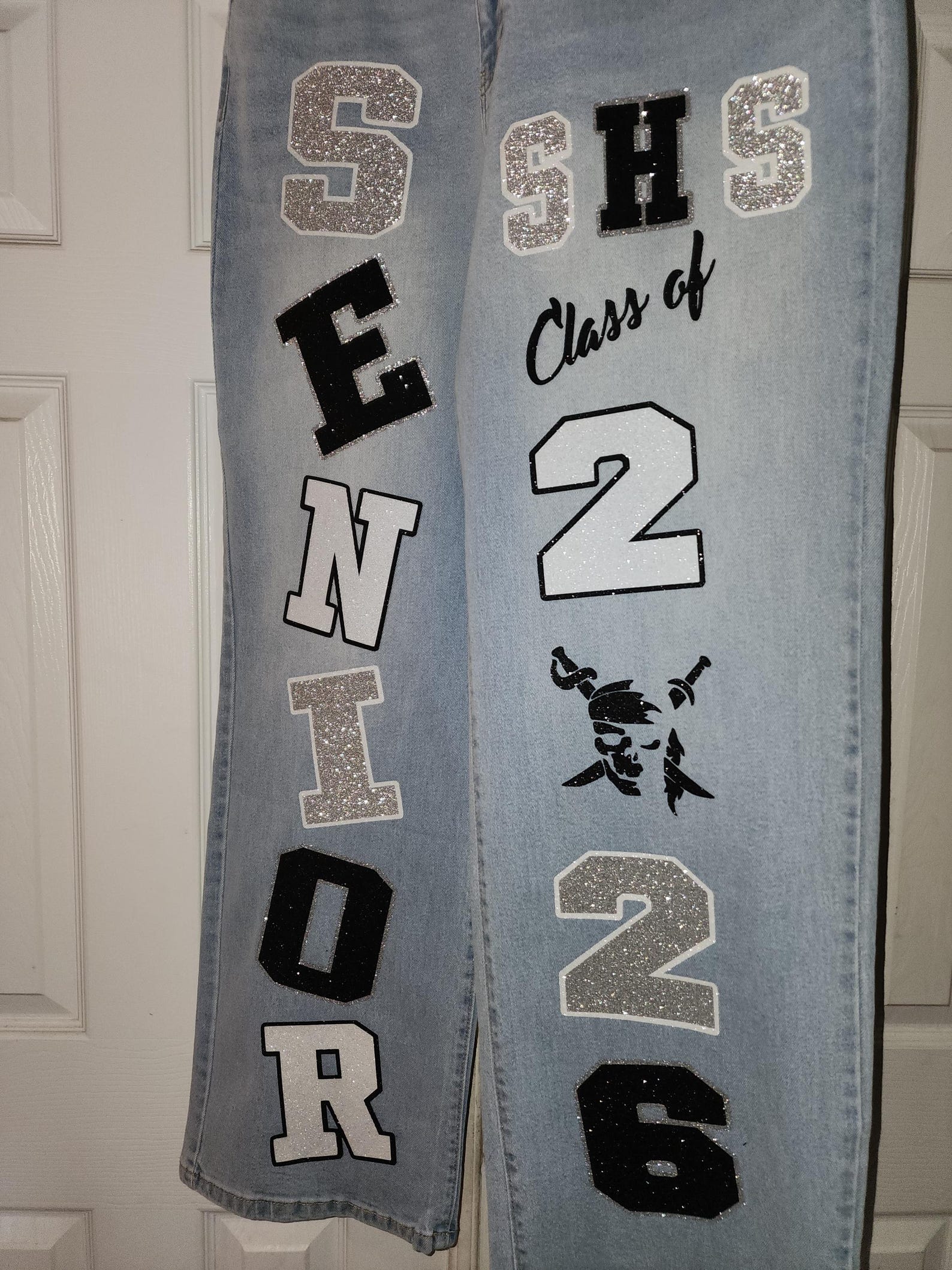High School Senior Girls College Personalized Jeans School Graduation ...
