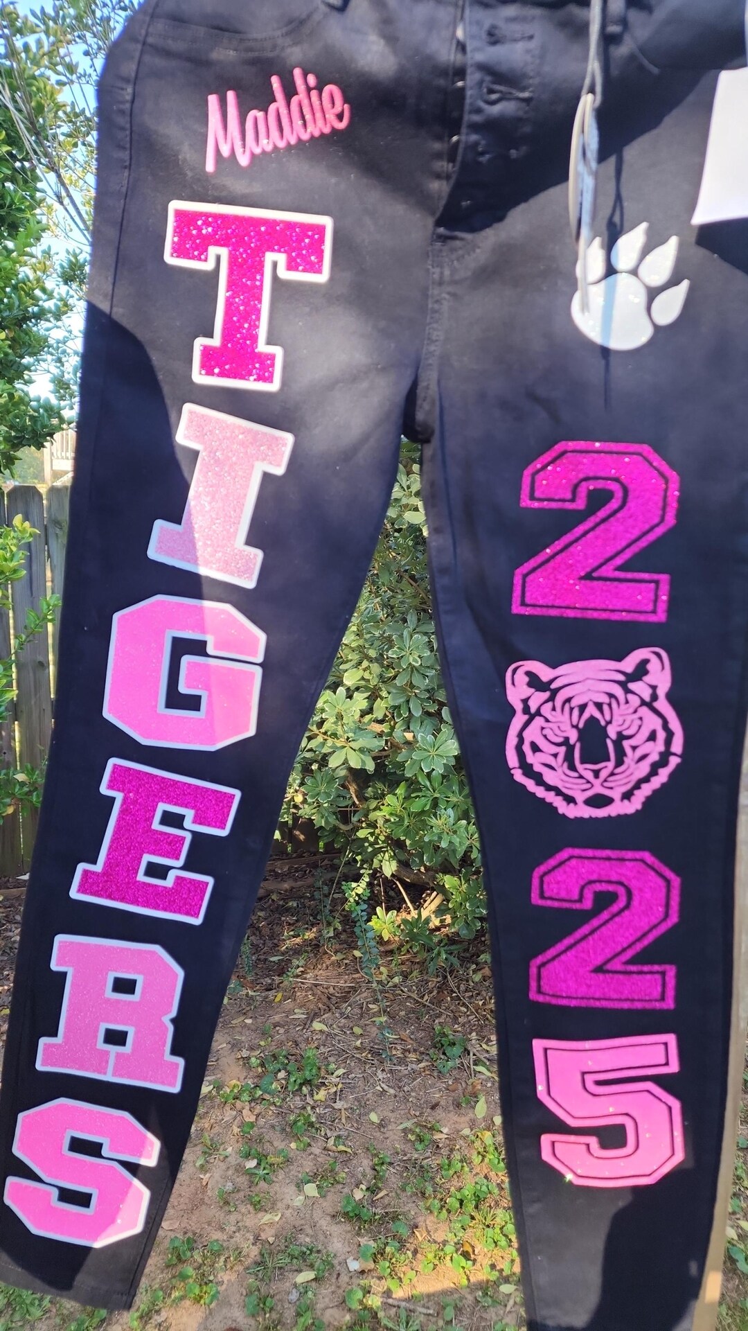 High School Senior Girls Uno Out Jeans Set Class of 2025 2026 ...