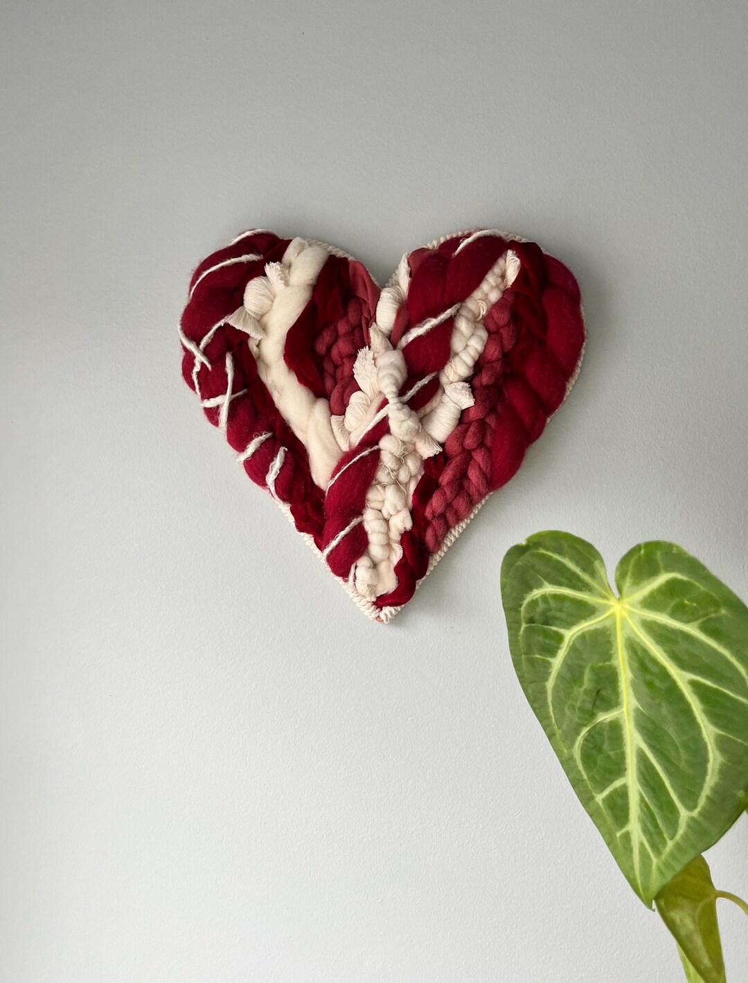Heart Weave | Woven Heart Frame | Heart-shaped Wall Decoration | Heart ...