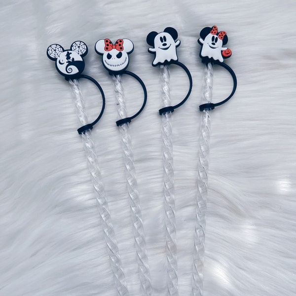 Mickey Mouse Straw Topper - Etsy