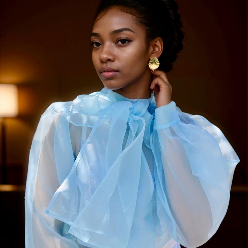 Transparent See Through Blouse - Etsy