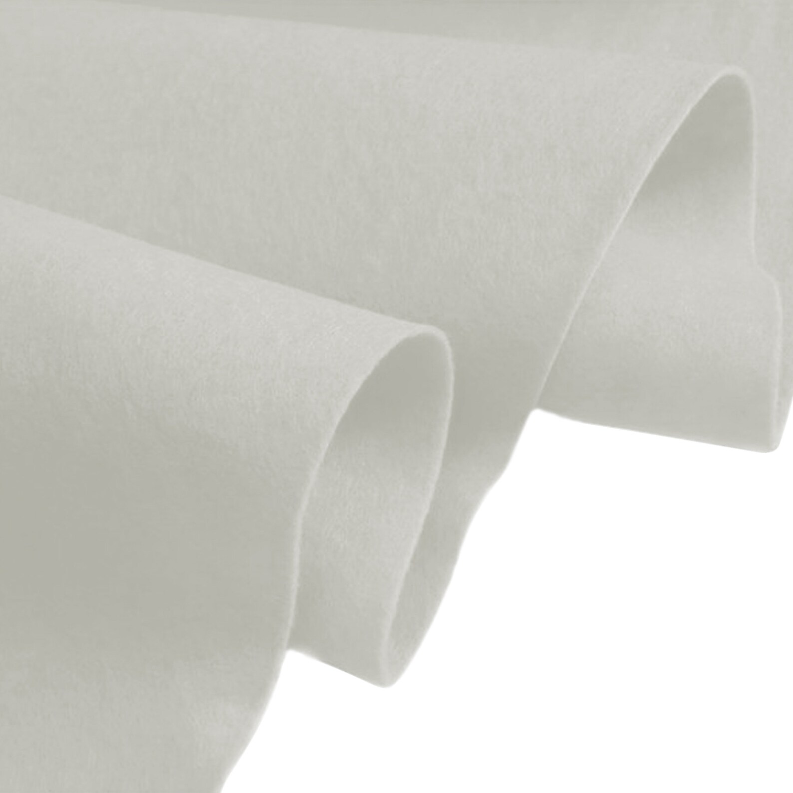 Silver Felt Fabric 60" (150cms) Extra Wide 1mm Thick for School ...