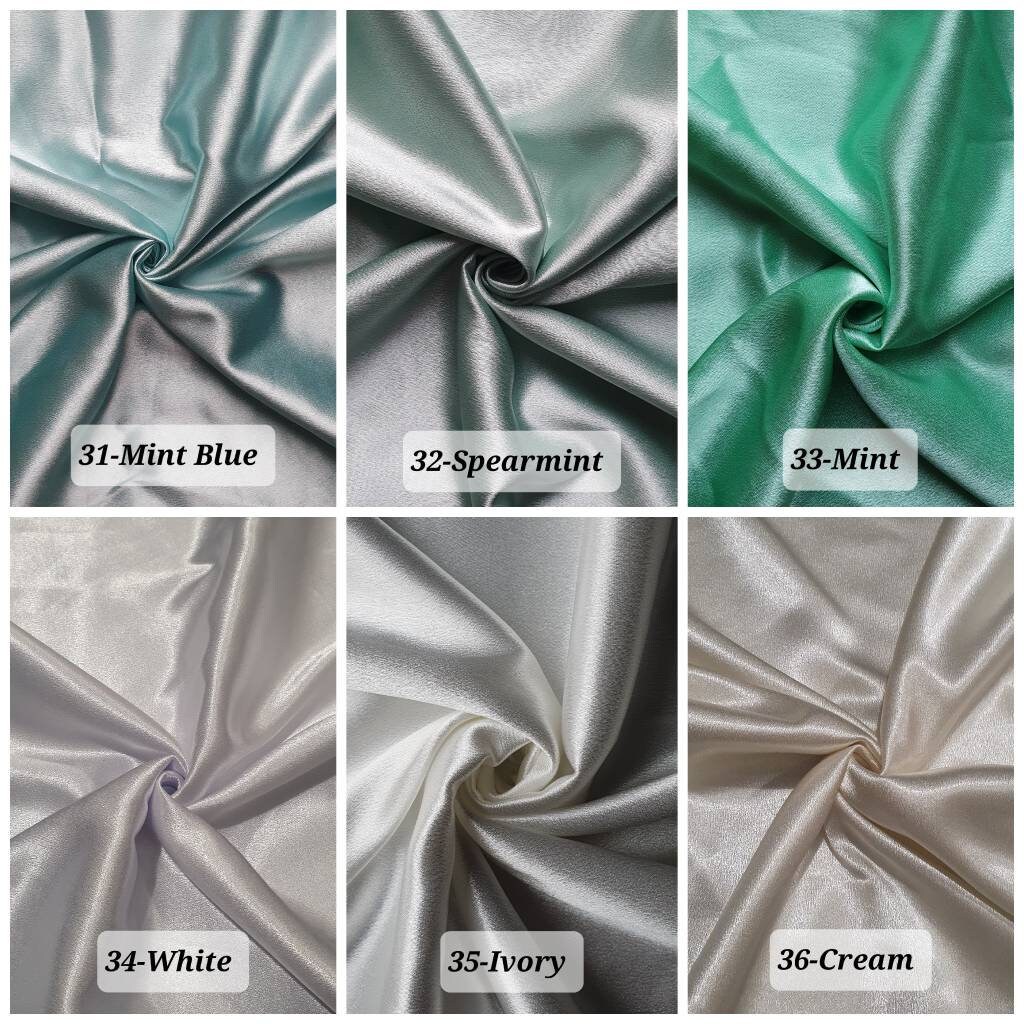 Crepe Back Luxury Silky Satin Soft Touch Lustrous Great - Etsy UK