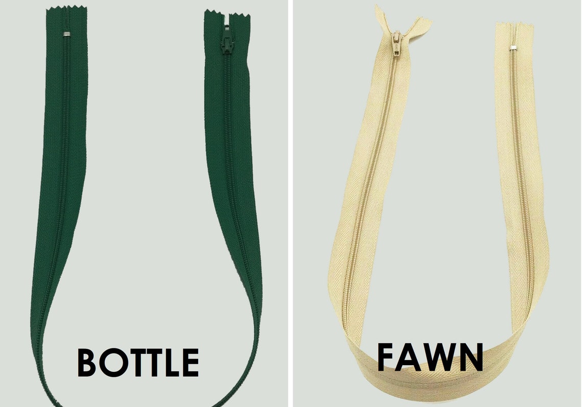 8 20cm Closed-end Nylon Dress Zips Clothes Sewing Zip - Etsy UK