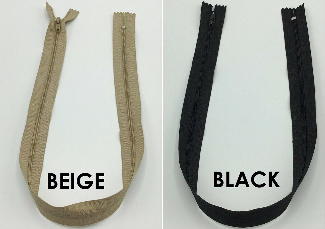 8 20cm Closed-end Nylon Dress Zips Clothes Sewing Zip - Etsy UK