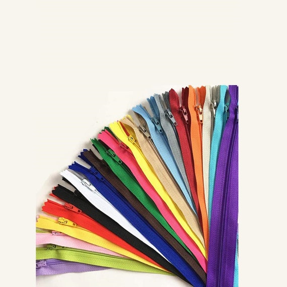 8 20cm Closed-end Nylon Dress Zips Clothes Sewing Zip - Etsy UK