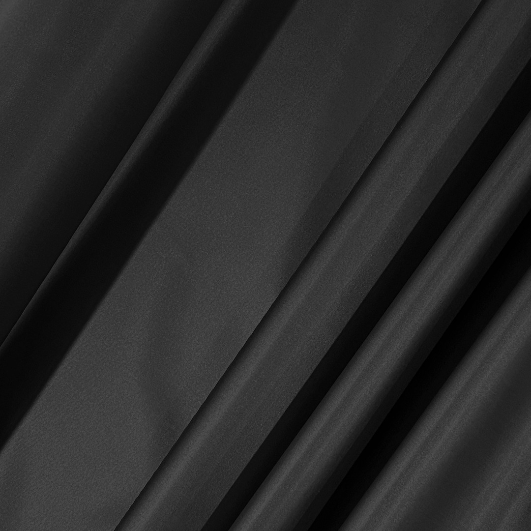 Black Waterproof Fabric Polyurethane Coated 60" Width Polyester Outdoor ...