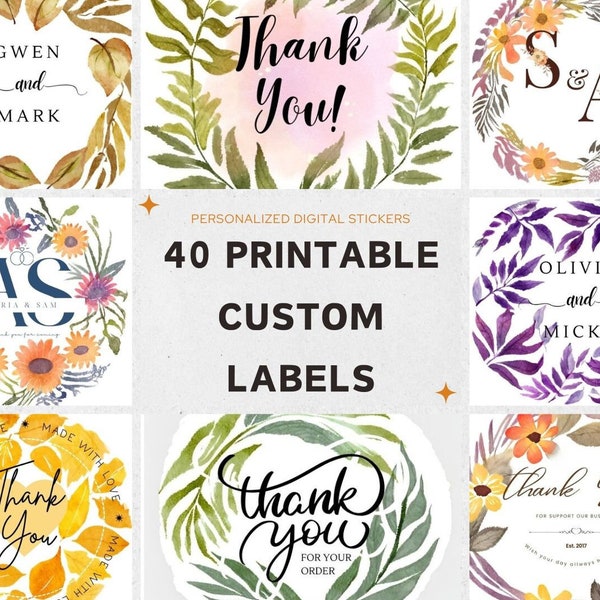 Custom Labels - Etsy