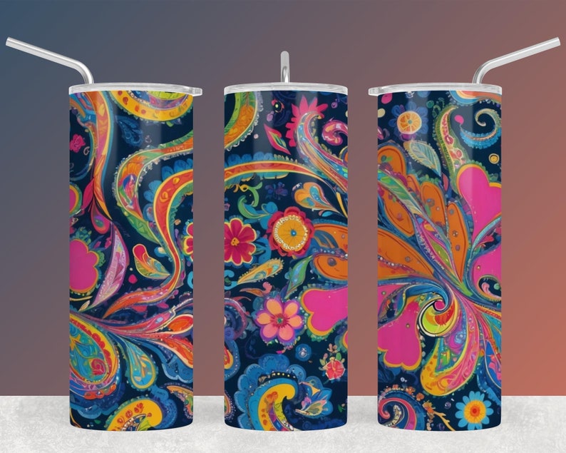 100 Paisley Seamless Pattern Bundle, Authentic Colorful Hi-res Jpeg ...