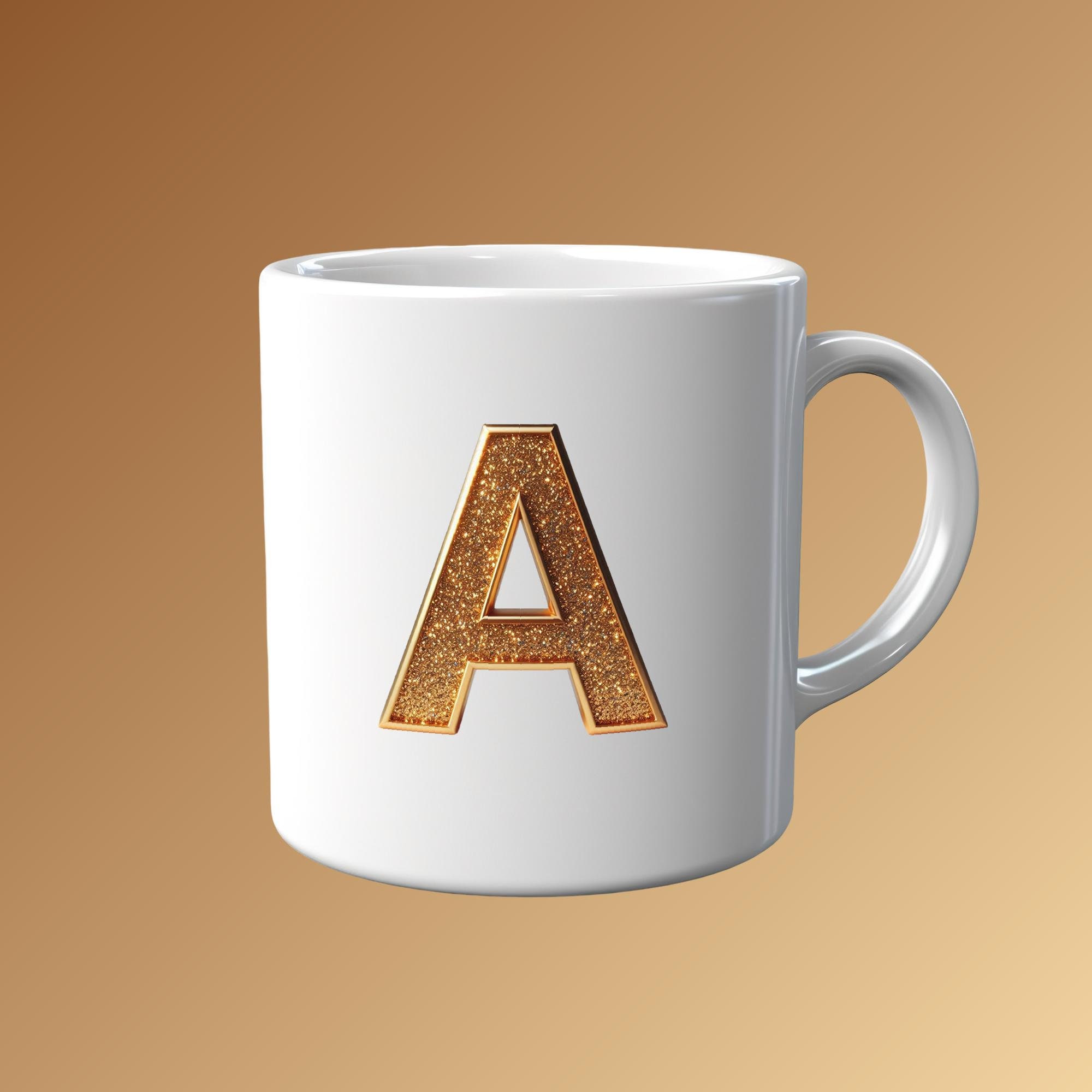 Sparkling Gold Alphabet Bundle, Golden Letters & Numbers , Transparent ...