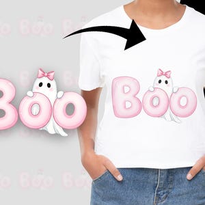 Cute Ghost Boo PNG, Halloween Png, Ghost Clipart, Pink Ghost, Spooky ...