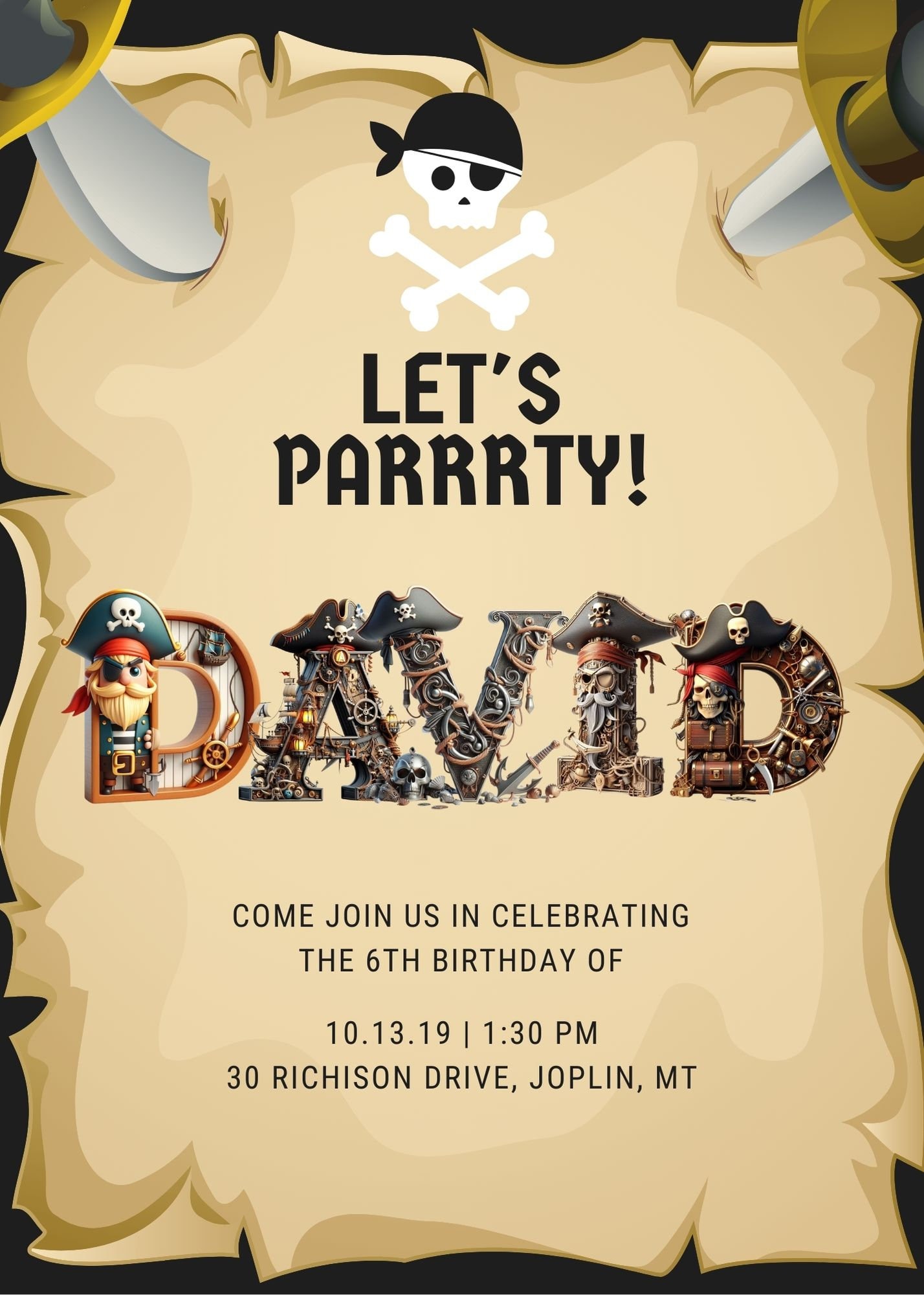 Pirate Alphabet Letters Bundle | Pirate PNG Letters Numbers | Pirate ...