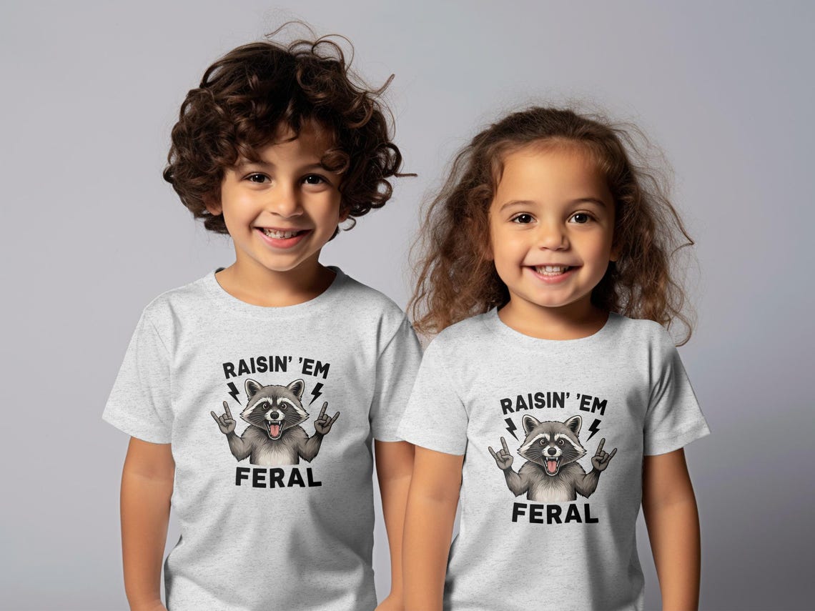 Raisin' Em Feral Raccoon PNG, Rock Sign, Raccoon Clipart, Funny Raccoon ...
