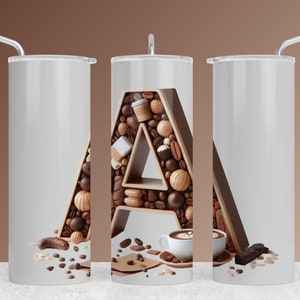 Coffee Alphabet Bundle, Coffee Letters & Numbers , Transparent PNG ...