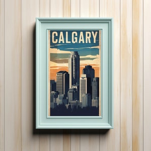 Canada City Posters Bundle - Toronto, Vancouver, Montreal, Calgary ...