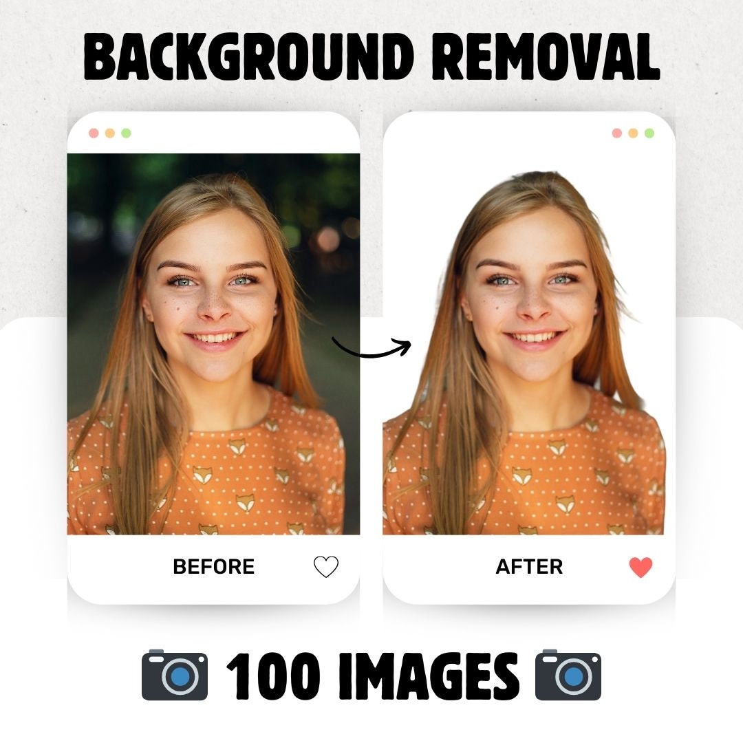 Background Removal for 100 Images, Cut Out Images Background Remove for ...