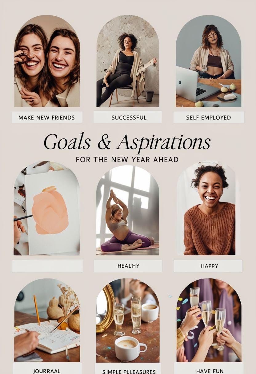 50+ Vision Board Templates, Fully Customizable, Personalized Mood ...
