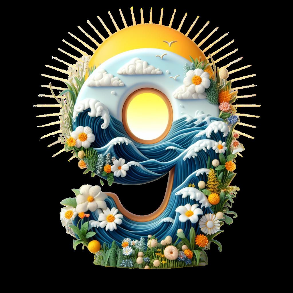 Summer Alphabet Letters Bundle, Summer PNG Letters, Numbers, Summer ...