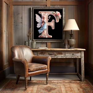 Fairy Alphabet, Fairy Letters Numbers PNG Transparent Letters Fairies ...