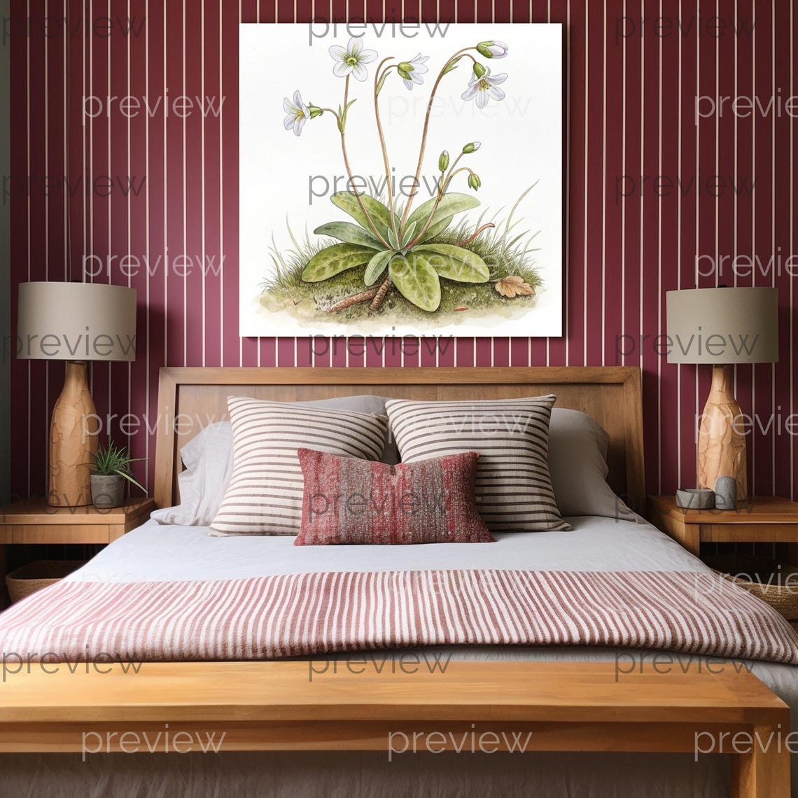 Carnivorous Plants Watercolor Image Bundle, Colorful Designs, Digital ...