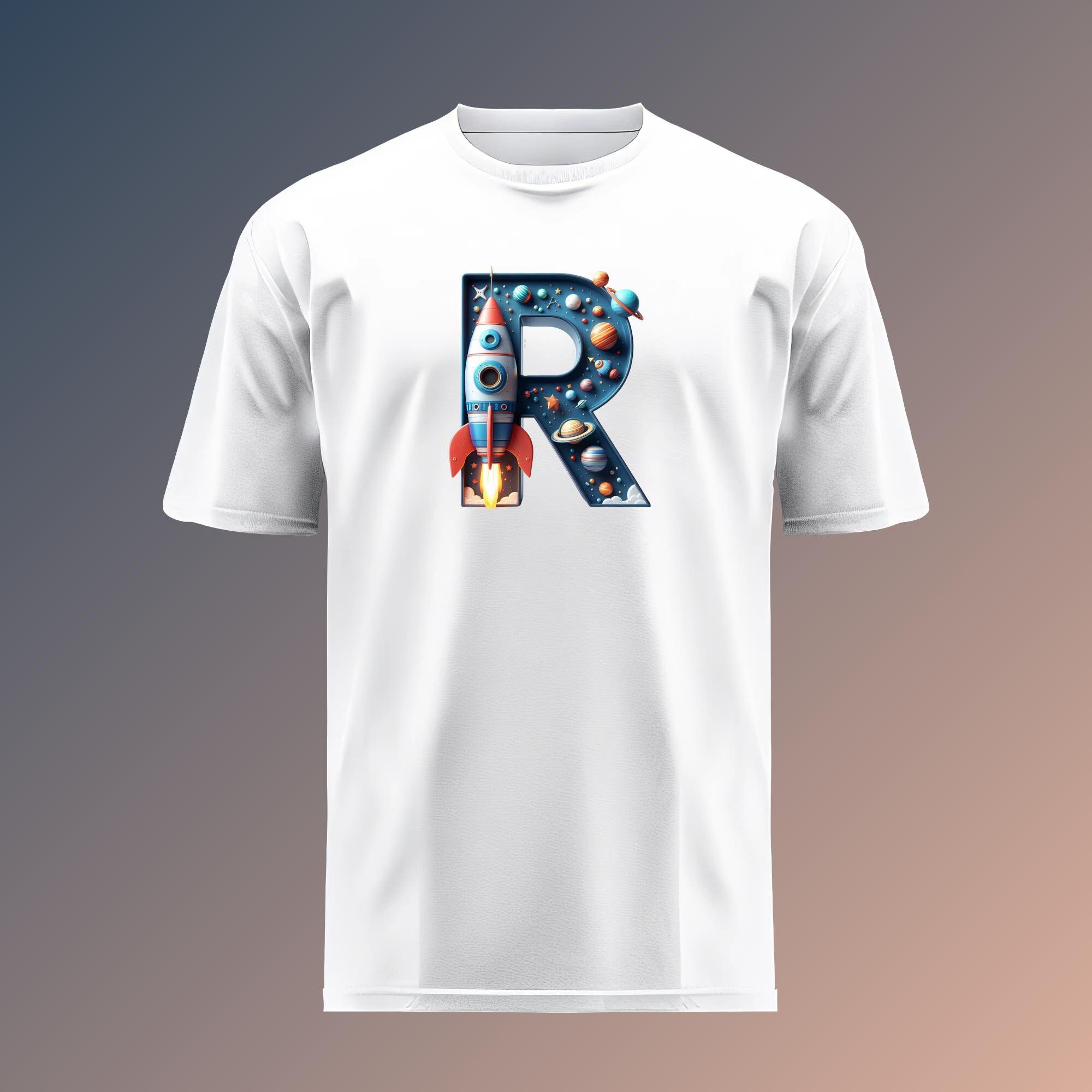 Rocket Alphabet, Space Rocket Letters Numbers Rocket PNG Transparent ...