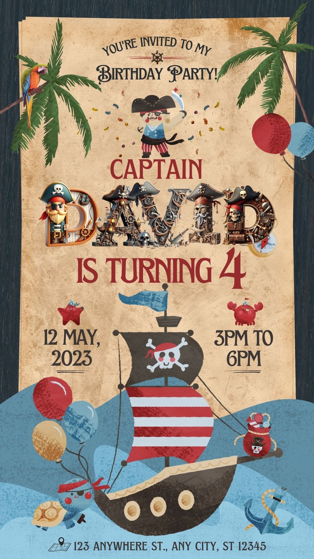 Pirate Alphabet Letters Bundle | Pirate PNG Letters Numbers | Pirate ...