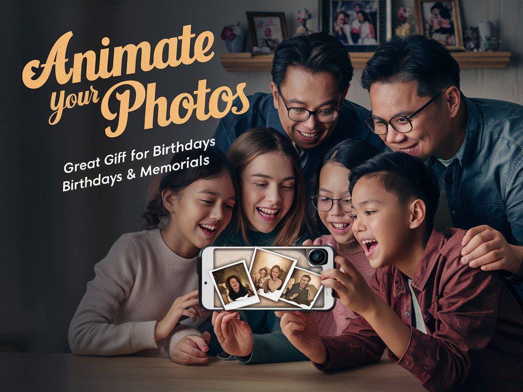Old Photo to Video Turn Old Photos Moving Videos, Animate Your Photos ...