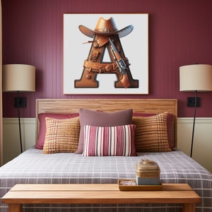 Cowboy Alphabet Bundle, Cowboy Letters & Numbers Transparent PNG Wild ...