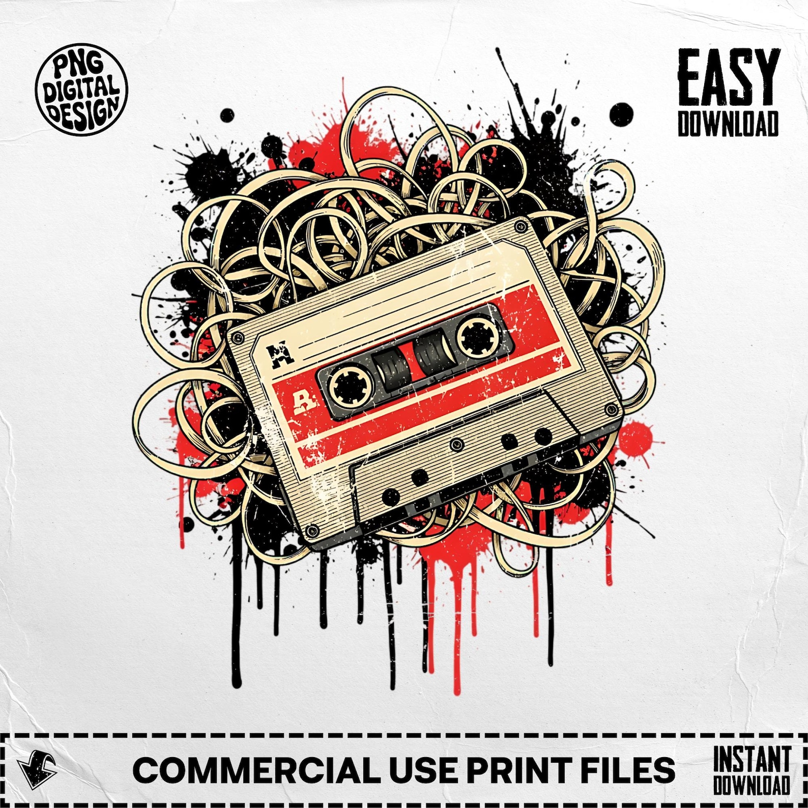 Cassette Tape PNG, Retro Music Clipart, Cassette Png, Music Png, 80s ...