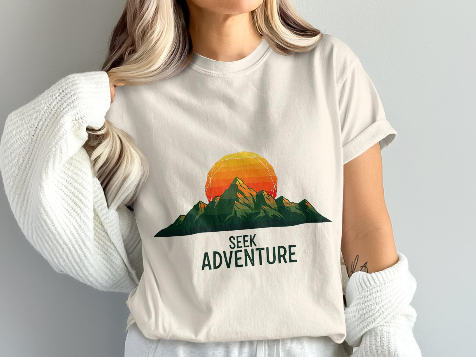 Seek Adventure PNG, Mountain Sunset, Digital Download, Adventure Png ...
