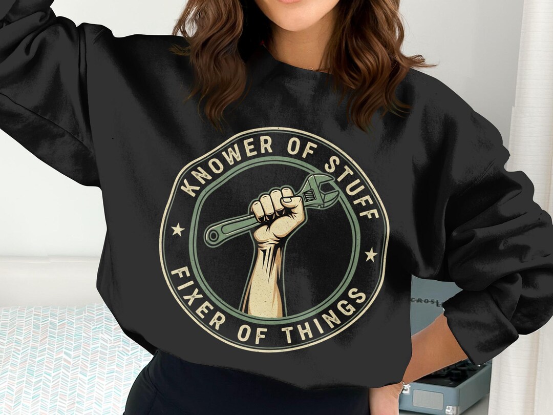 Knower of Stuff PNG, Fixer of Things Clipart, Hand Wrench Png, Mechanic ...