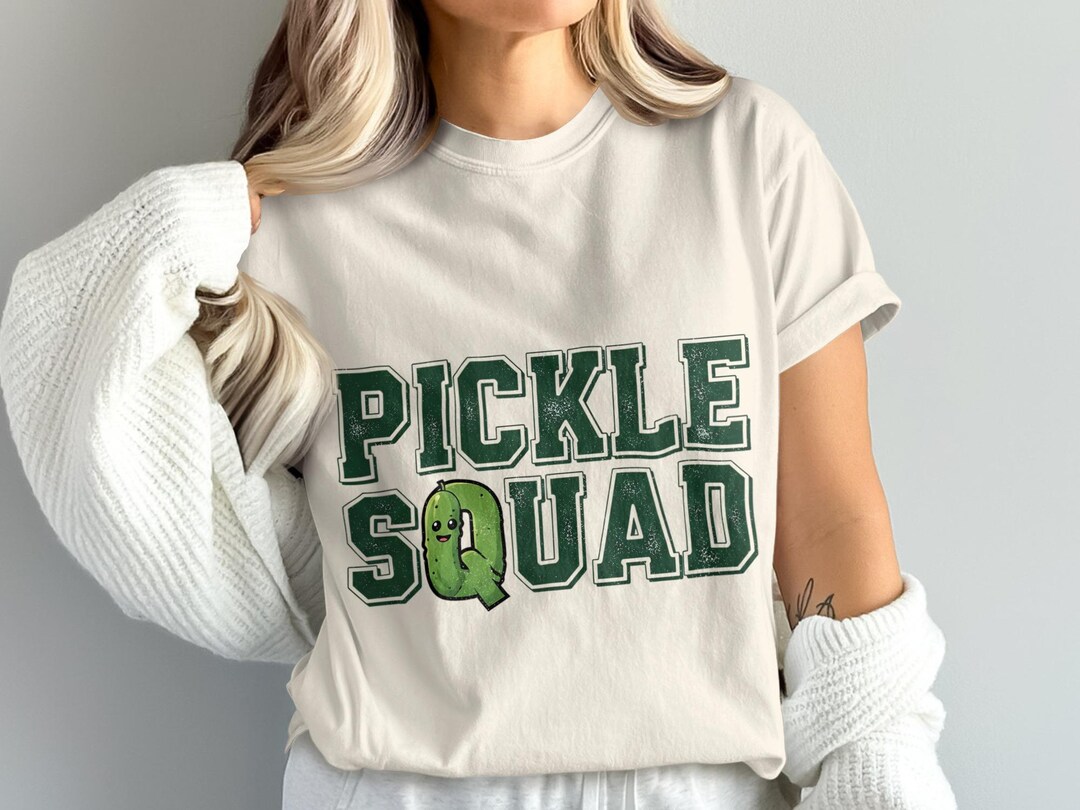 Pickle Squad PNG, Funny Pickle Clipart, Digital Download, T-shirt ...