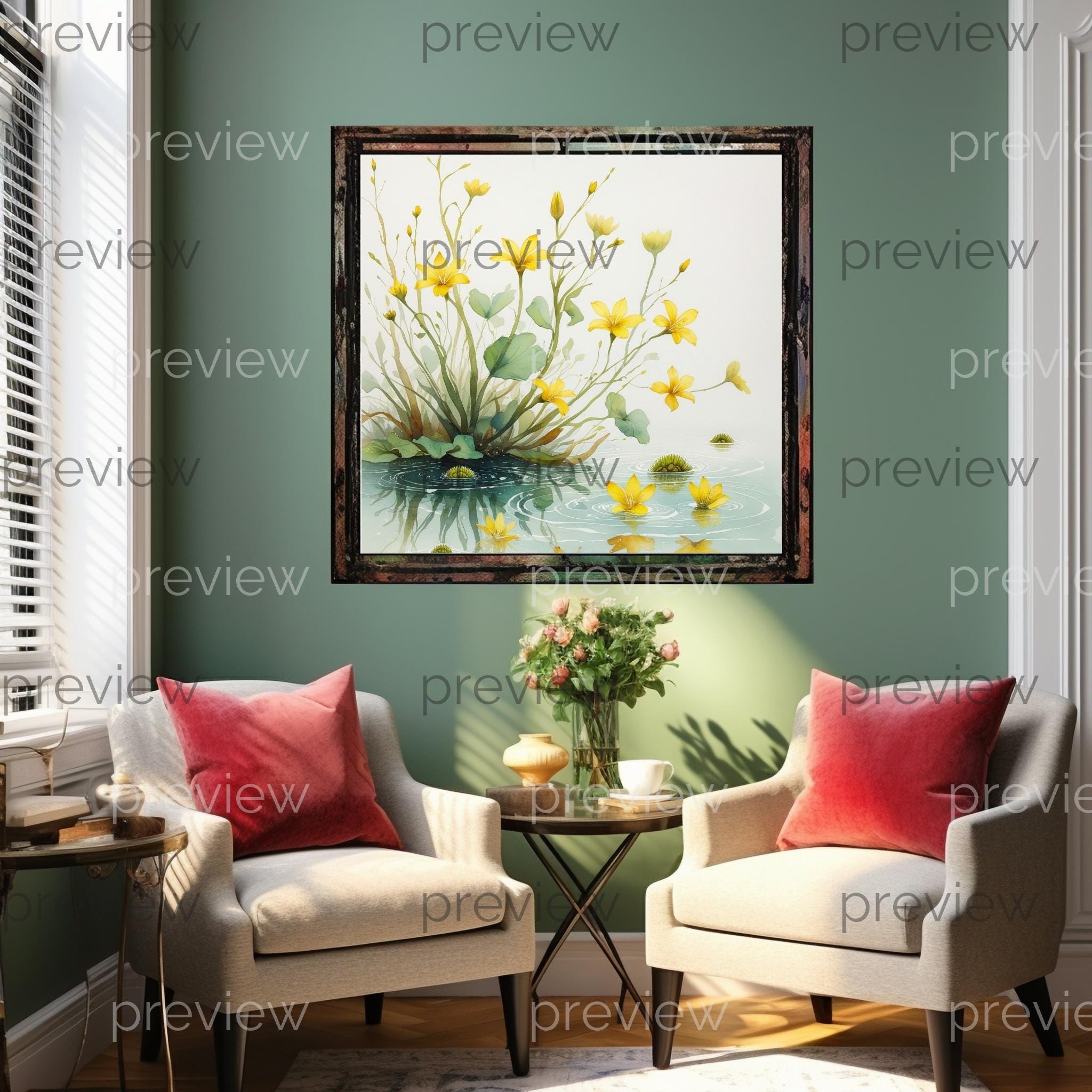 Carnivorous Plants Watercolor Image Bundle, Colorful Designs, Digital ...