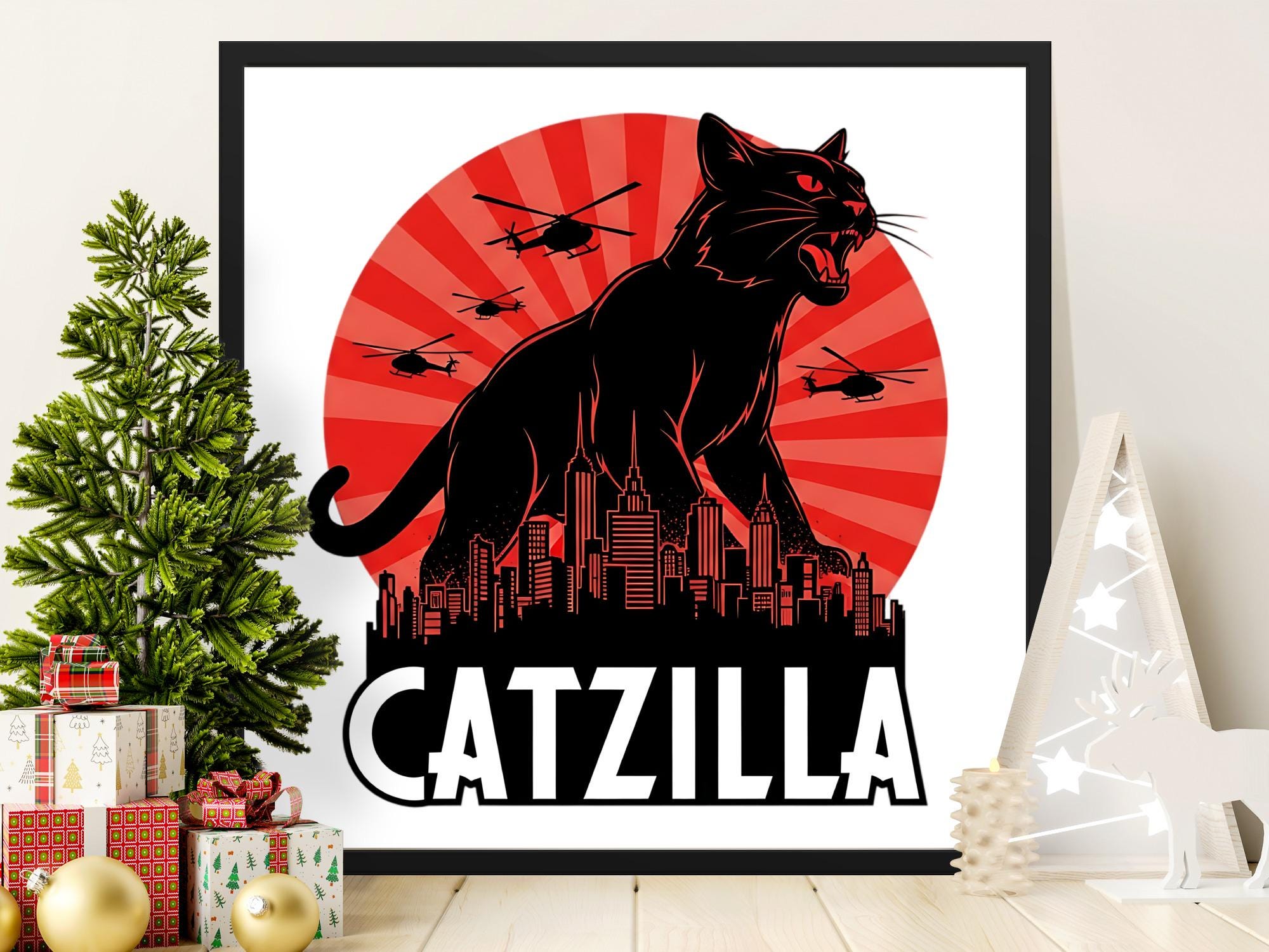 Catzilla PNG, Catzilla Digital, Catzilla Clipart, Funny Cat Png, Cat ...