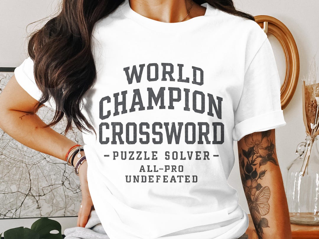 World Champion Crossword PNG, Puzzle Solver Clipart, Undefeated PNG ...
