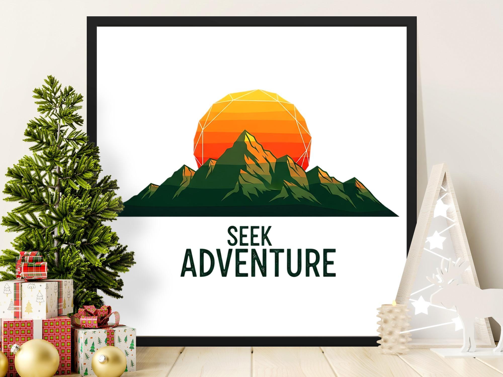 Seek Adventure PNG, Mountain Sunset, Digital Download, Adventure Png ...