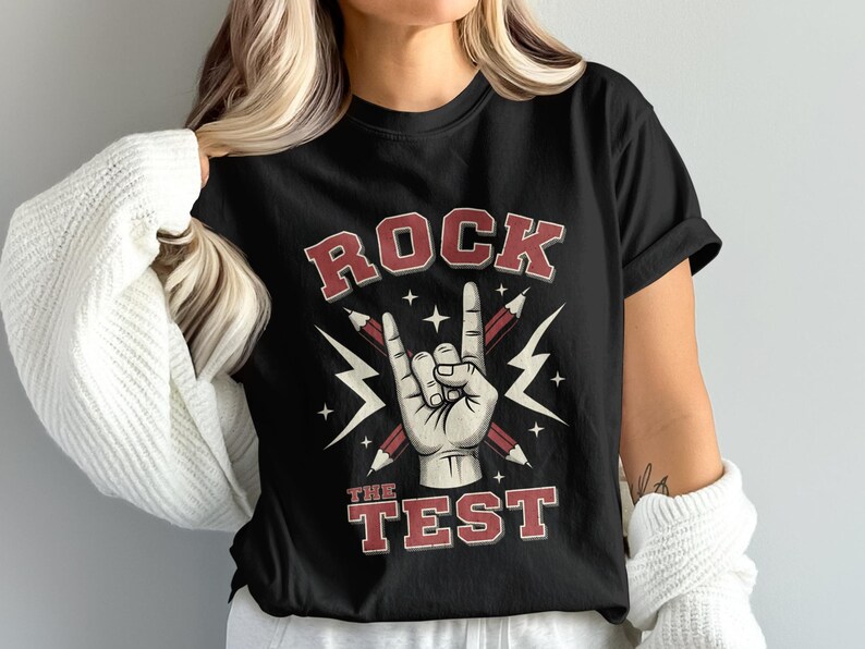 Rock the Test PNG, Rock Hand Sign, Pencil PNG, Exam Png, Study Png ...