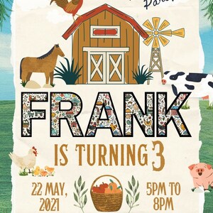 Farm Cottagecore Alphabet Letters Bundle, Cottagecore PNG Letters ...