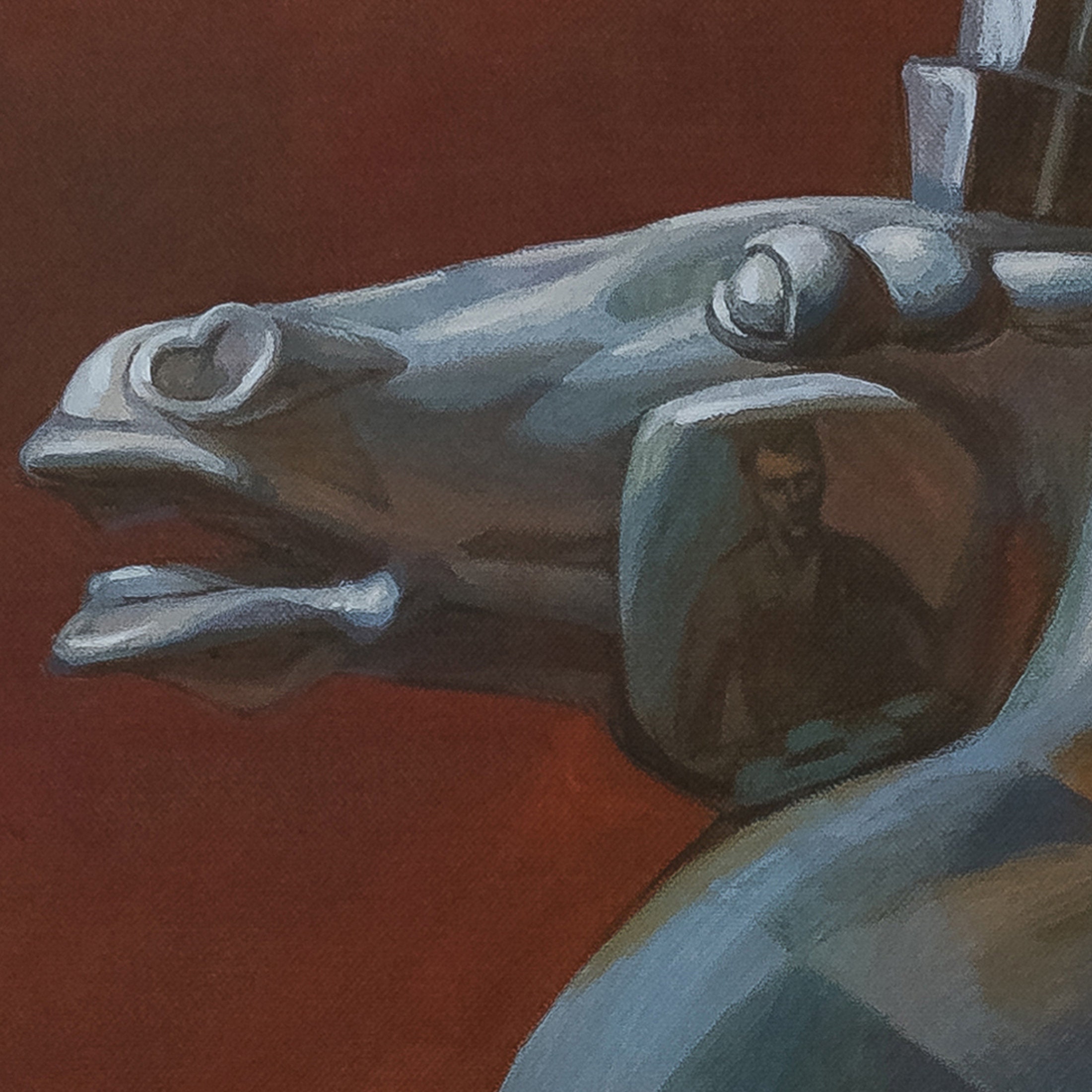 Painting Original the TURN of CHESS JUMPER 50 X 50 Cm - Etsy UK