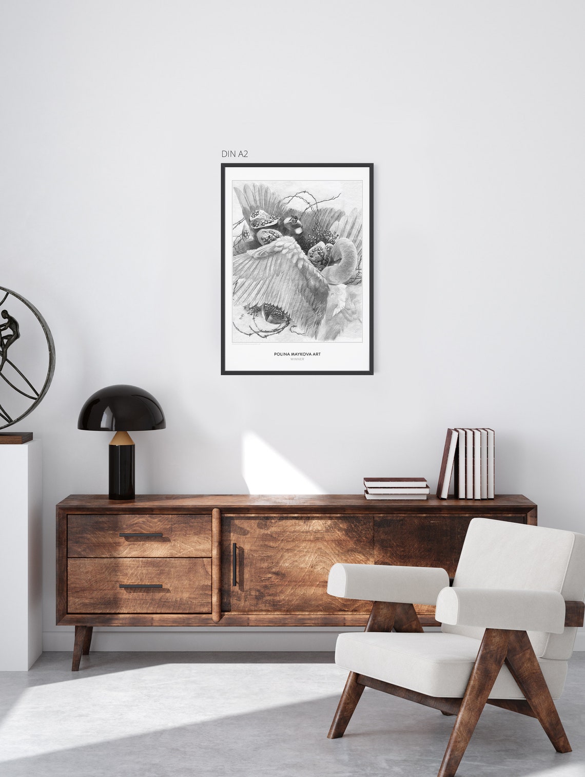 INSTANT DOWNLOAD, Art Poster, Drawing "winner", A1, A2, A3, A4 - Etsy