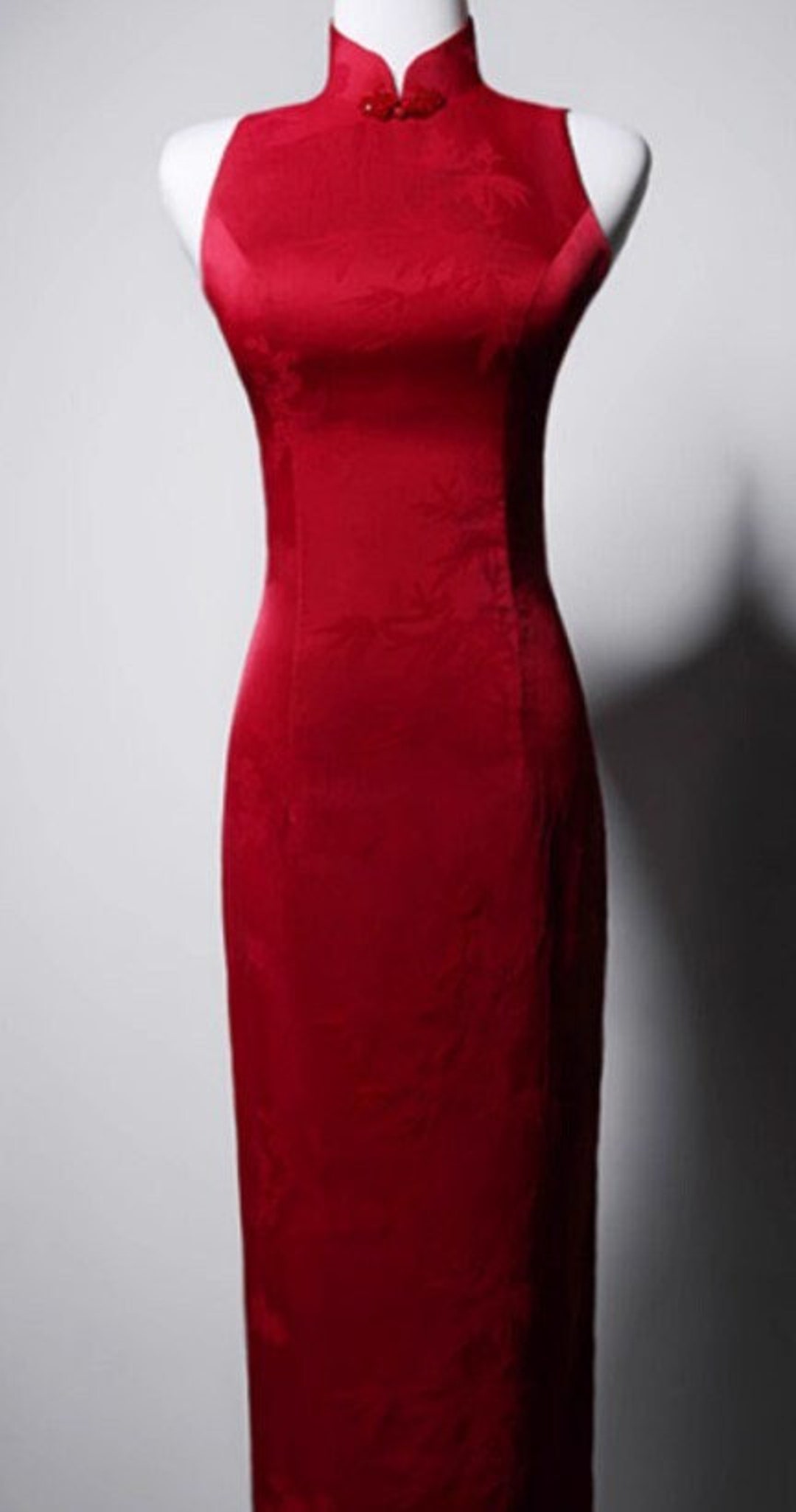 Red Bridal Qipao | Modern Chinese Bridal Dress | Chinese Bride | Tea ...