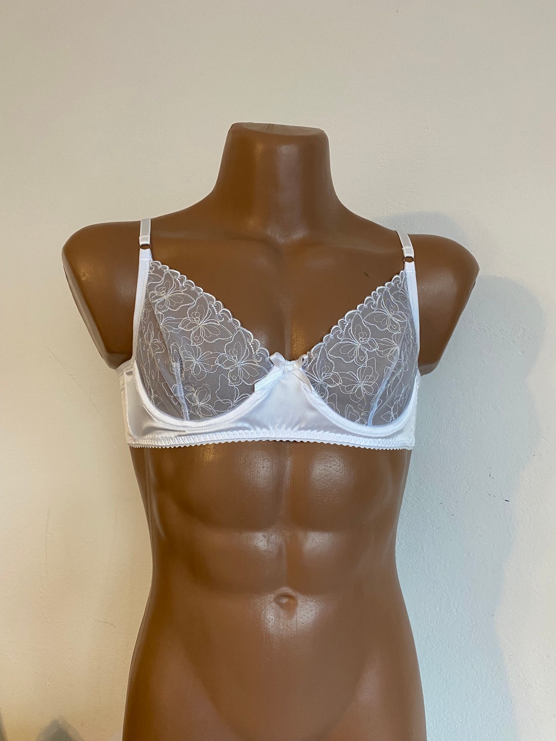 Sissy Lace Bra, Men's Blue Lace Bra for Fancy Crossdressers, Luxury ... Sissy Lace Bra, Men's Blue Lace Bra for Fancy Crossdressers, Luxury ...