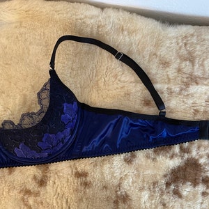 Satin Sissy Bra for Men Push Up, M2F Crossdressers Bra Plus Size AA A ...