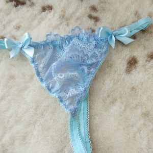 Men's Lace G String, Sissy Pouch G Thong Panties, Sheer G-string Sissy ...